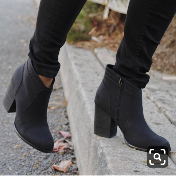 Restricted | Shoes | Restricted Chantal Laser Cut Bootie Size | Poshmark